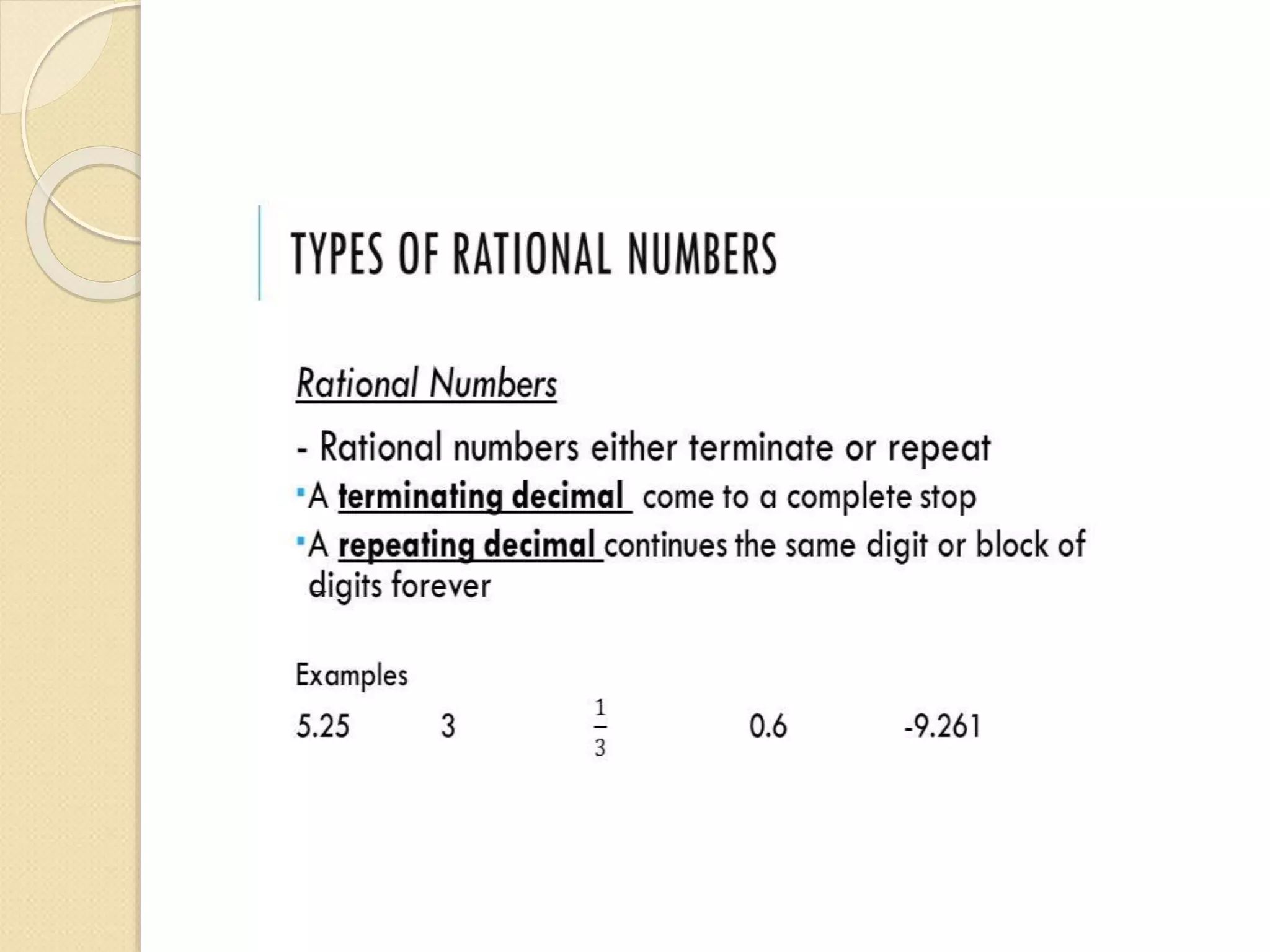 what is sets, rational, irrational, real and complex numbers | PPT
