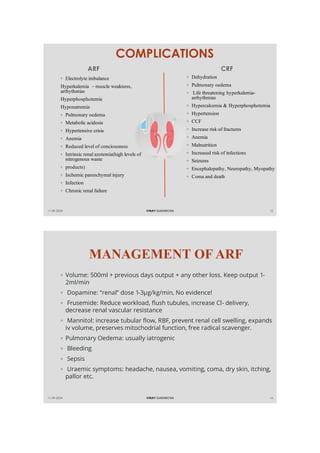 ACUTE AND CHRONIC RENAL FAILURE PATHOPHYSIOLOGY | PDF