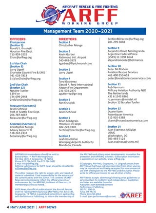 ARFF Magazine 2021 | PDF