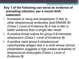 Revision of the Jones Criteria for the Diagnosis of Acute Rheumatic ...