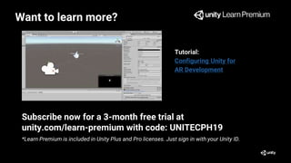 AR Foundation framework: product roadmap – Unite Copenhagen 2019 | PPTX