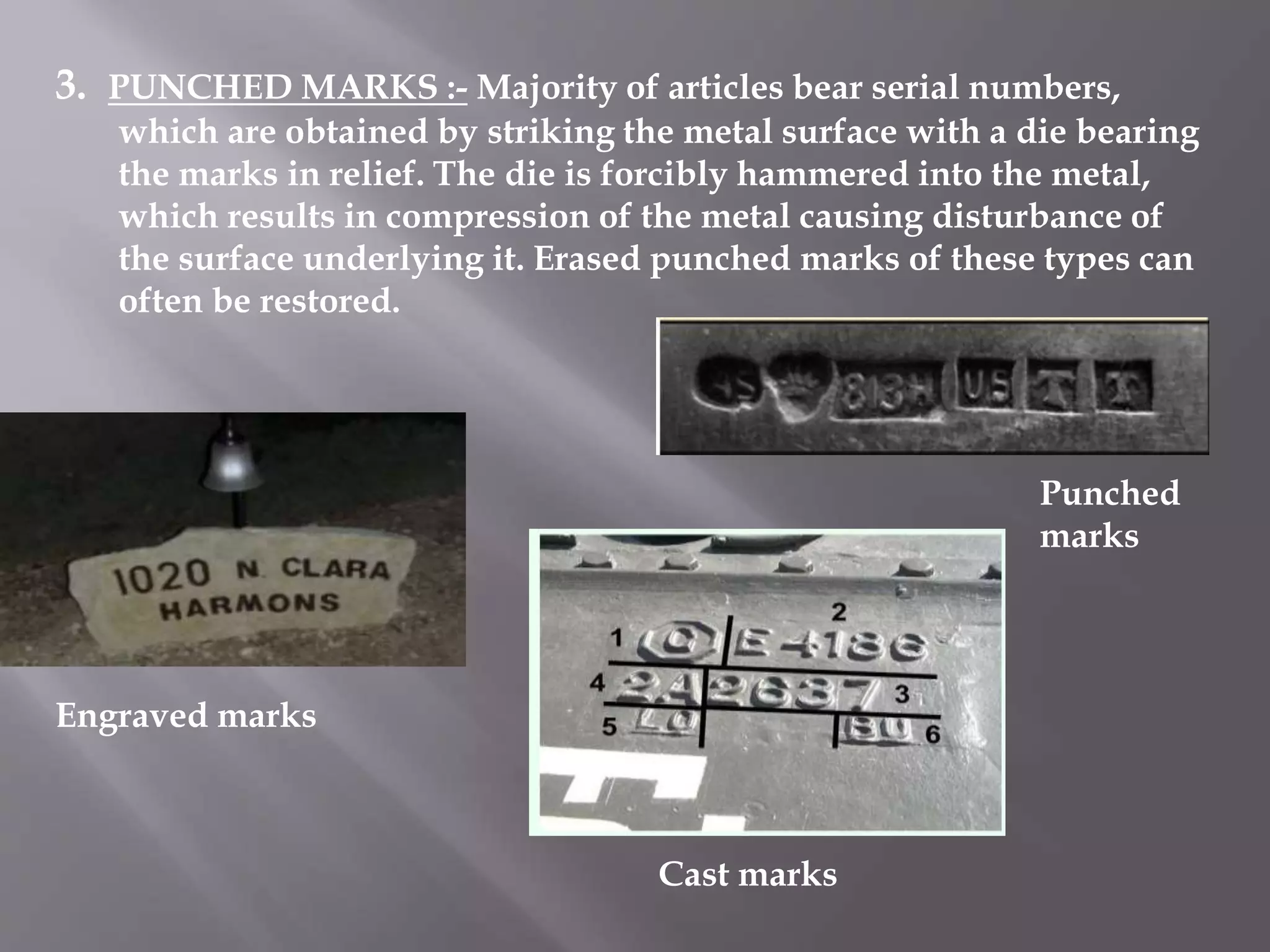 TOOL MARKS | PPTX