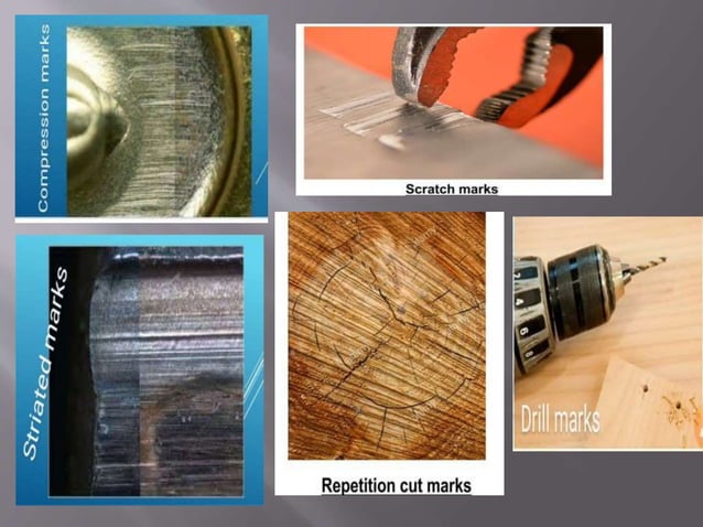 TOOL MARKS | PPTX | Woodworking | Arts and Crafts