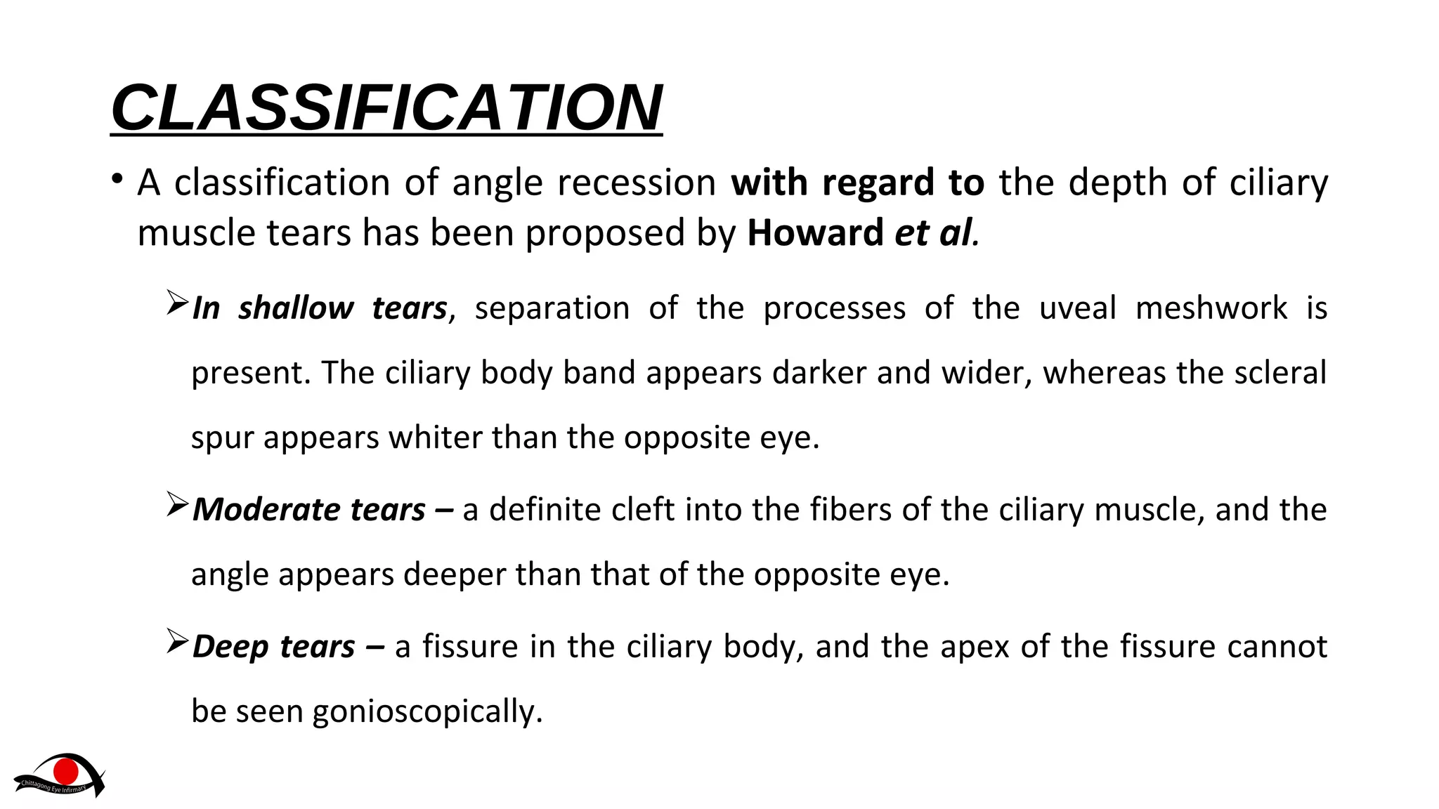 Angle Recession Glaucoma | PPT