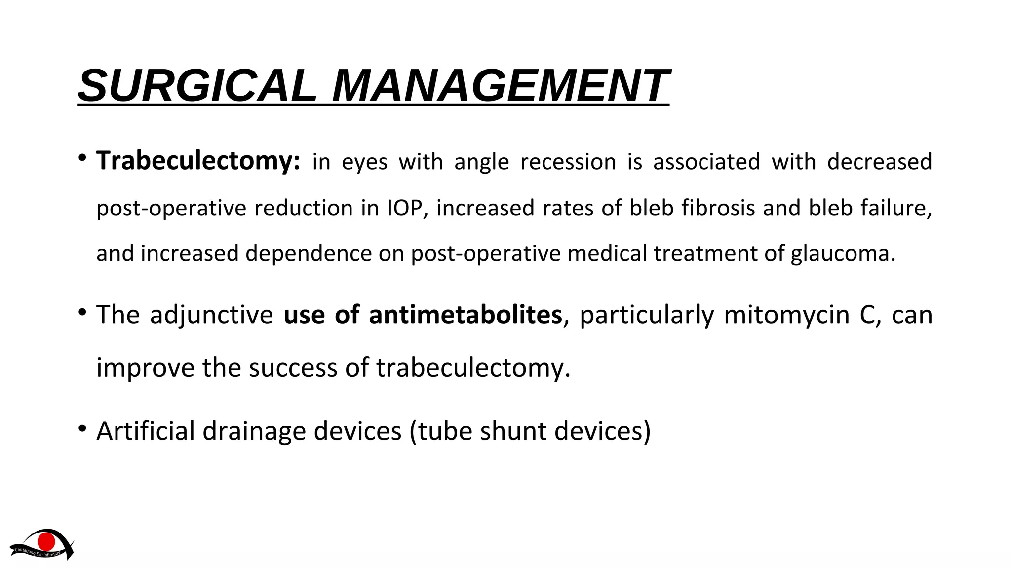 Angle Recession Glaucoma | PPT