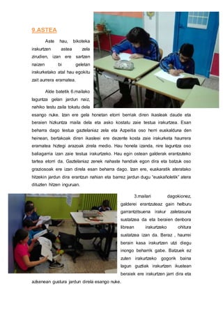 Argazki egunkaria lehengo 9 aste | PDF