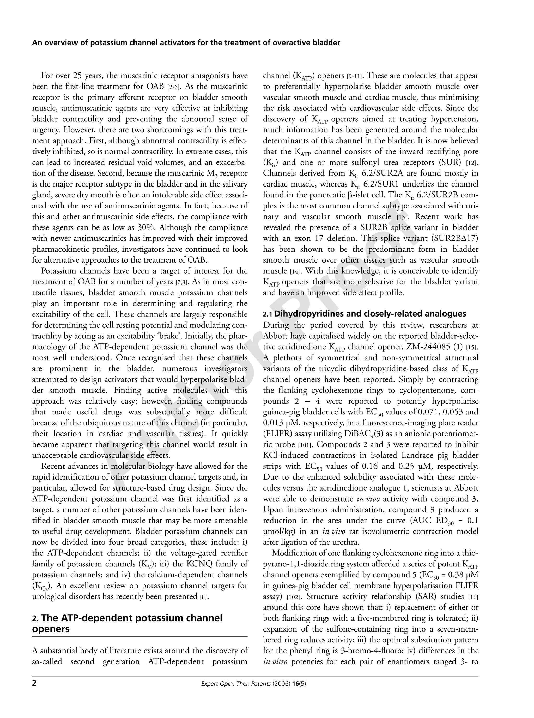 Rx for Overactive Bladder | PDF