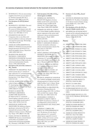 Rx for Overactive Bladder | PDF