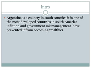 Argentina | PPTX