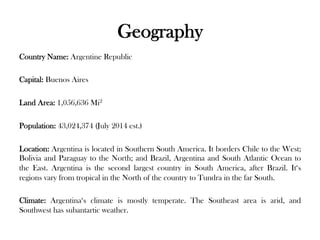 Argentina. | PDF | South America Travel | Travel Locations