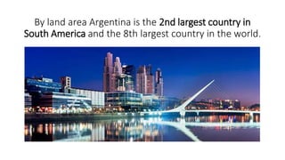 COUNTRIES IN A NUTSHELL: ARGENTINA | PPT