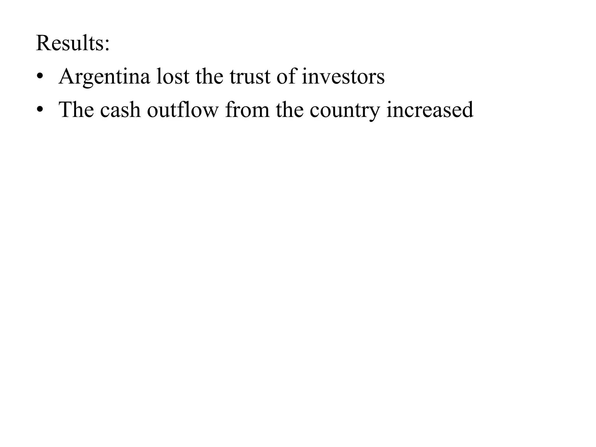 Argentina crisis 1999 2001 | PPTX