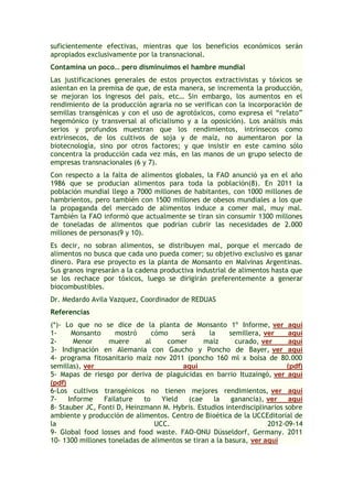 Argentina planta monsanto en córdoba | PDF