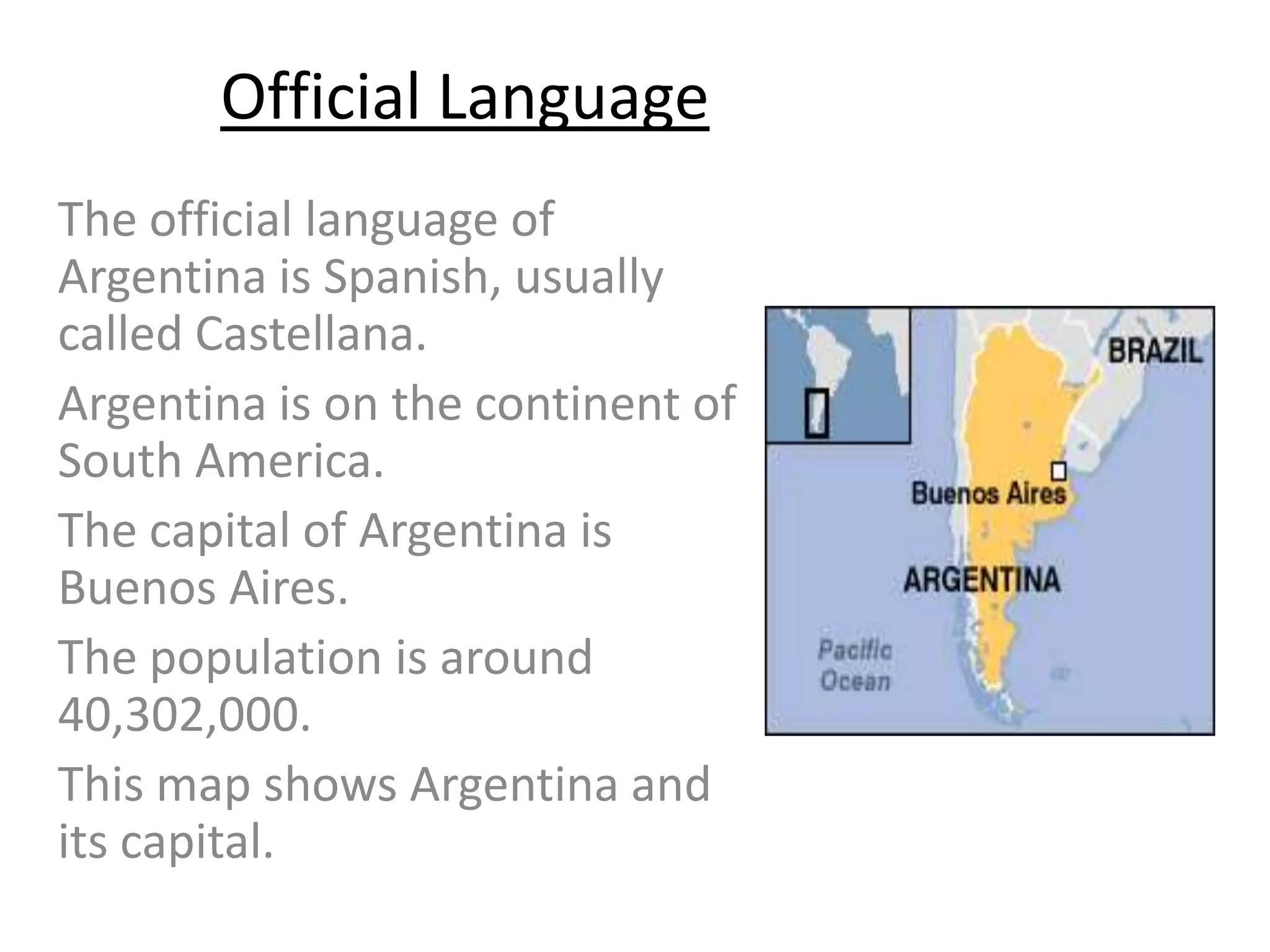 Argentina powerpoint spanish | PPTX