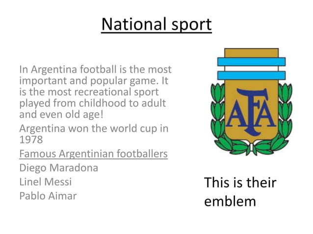 Argentina powerpoint spanish | PPTX