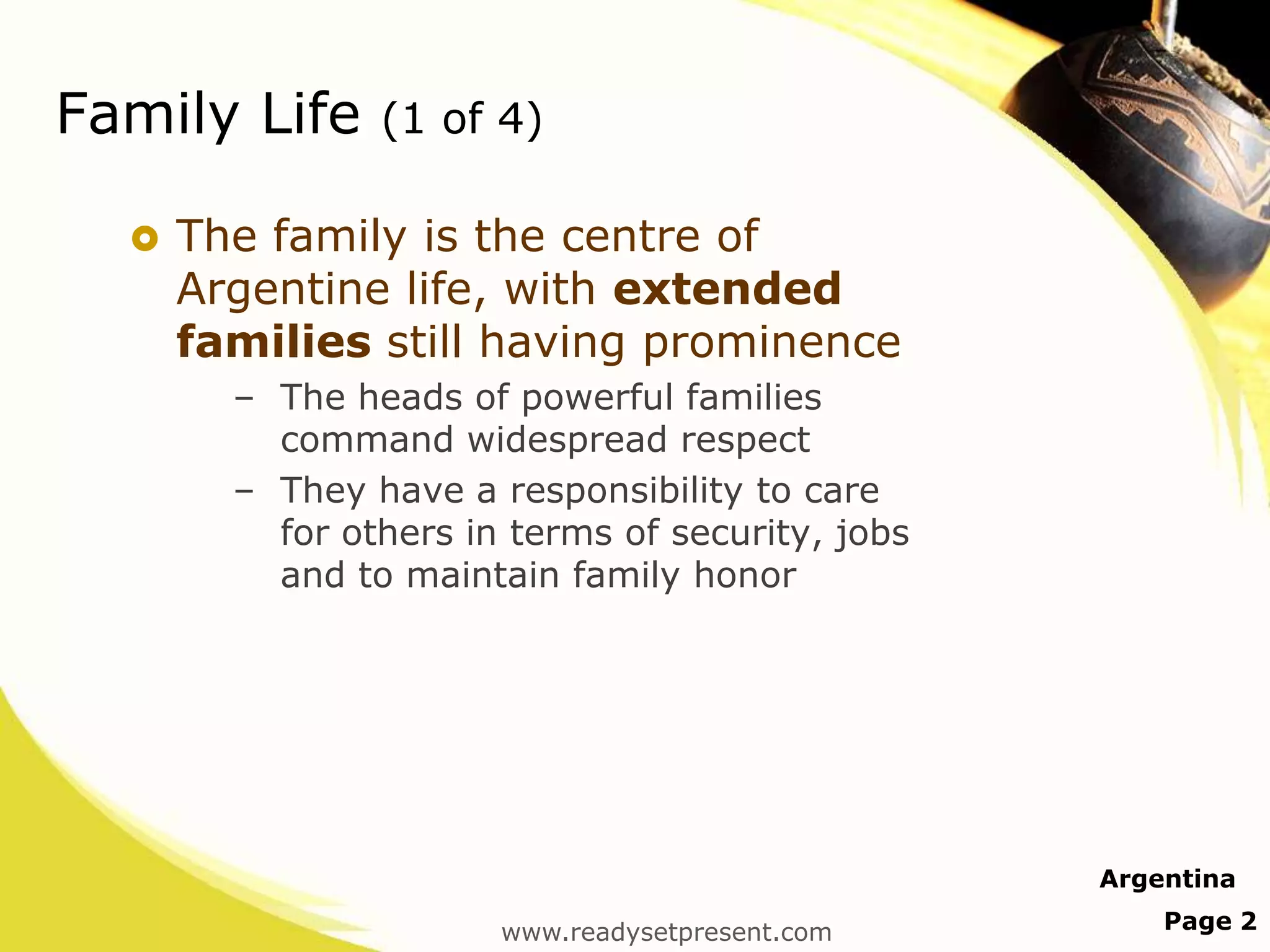 Argentina Country PowerPoint Presentation Content | PPT