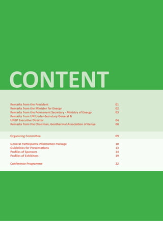 Geothermal: Solution to Africa’s Energy Needs 21-23 November 2012, UN ...