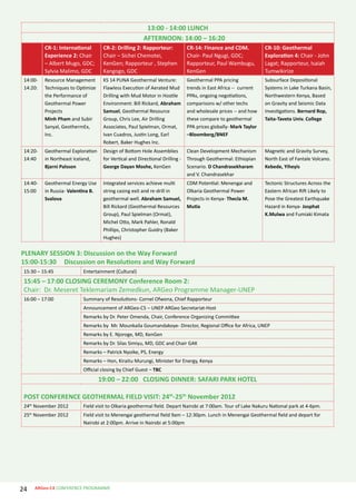 Geothermal: Solution to Africa’s Energy Needs 21-23 November 2012, UN ...
