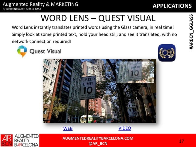 Augmented Reality & Google Glass | PPTX