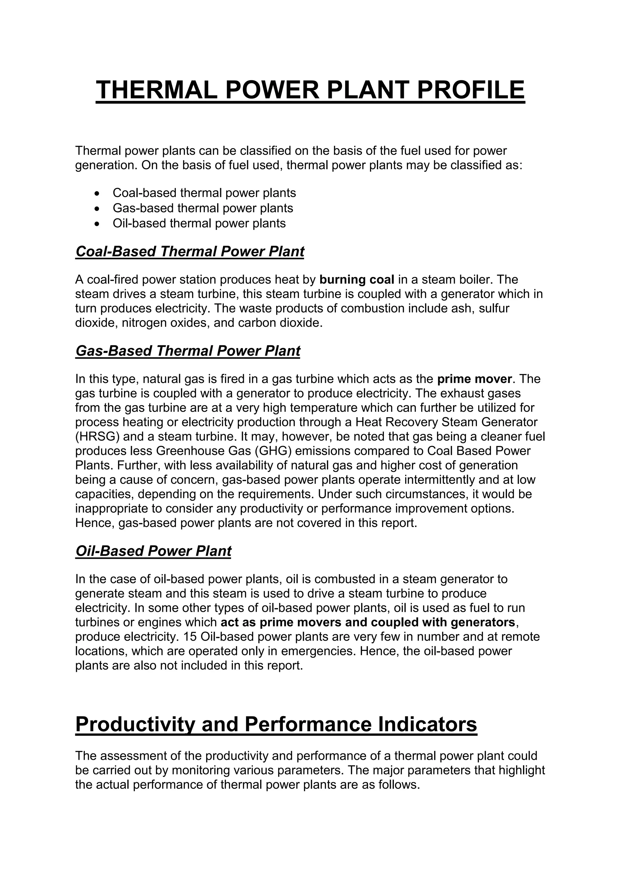 Thermal Power Plant Training Report at DSTPS | DOCX