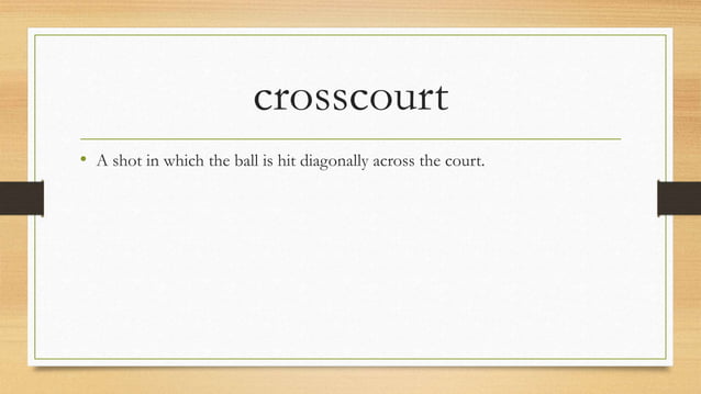 terminology/sports lingo | PPTX