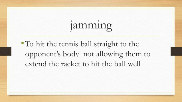 terminology/sports lingo