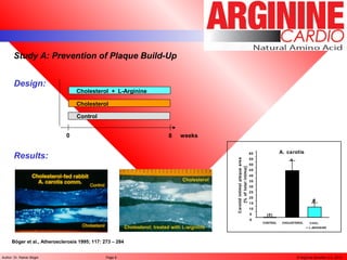 Arginine cardio | PPT