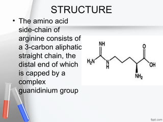 Arginine metabolism by aslam matania | PPT
