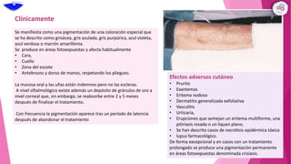Discromías Exógenas, un enfoque en Dermatología | PPTX