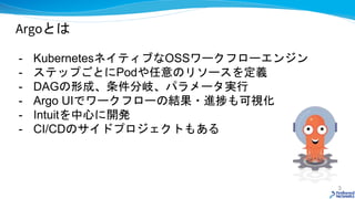 Reactive Workflow Argo Eventsの紹介 | PPT