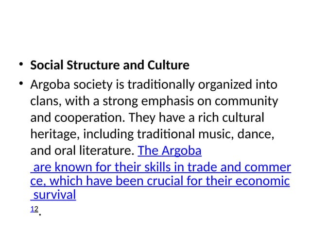 Argoba Argoba have made significant contributions to the cultural .pptx