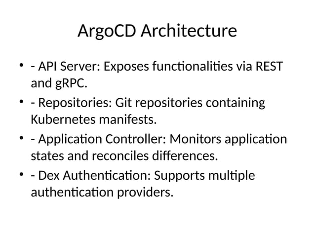 ArgoCD_Presentation overview and git ops | PPTX