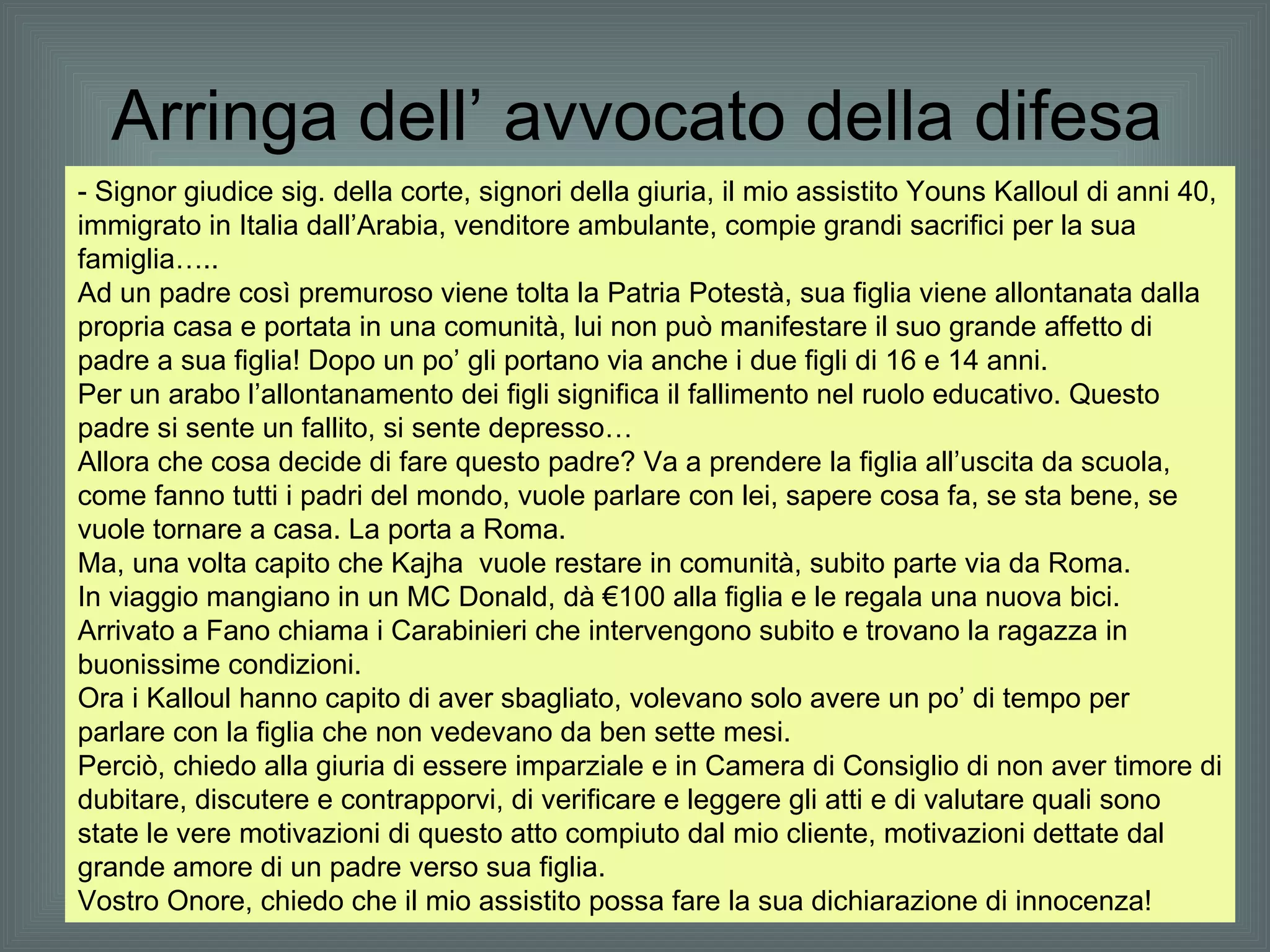 Argomentazione | PPS