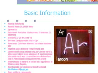 Argon | PPT