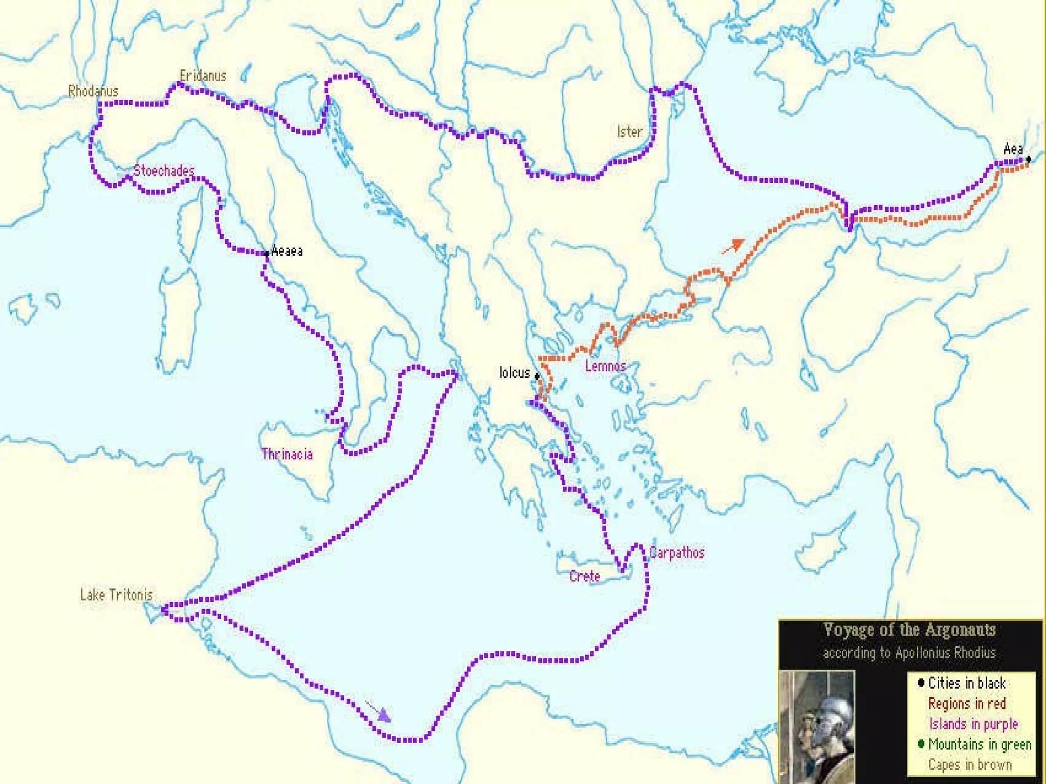 Argonauts routes | PPT