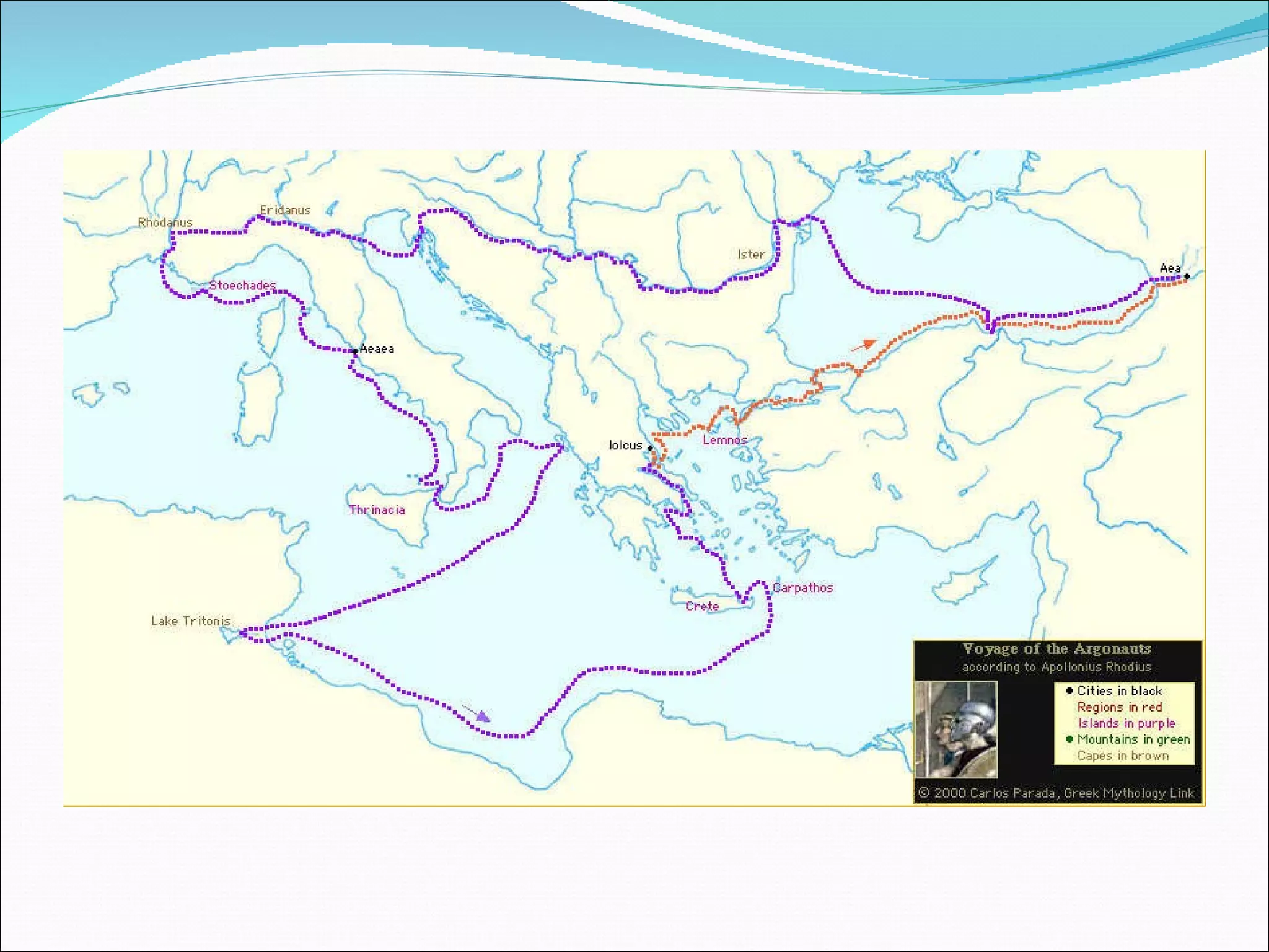 Argonauts routes | PPT