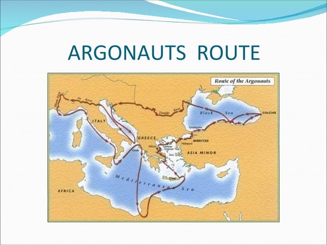 Argonauts routes | PPT
