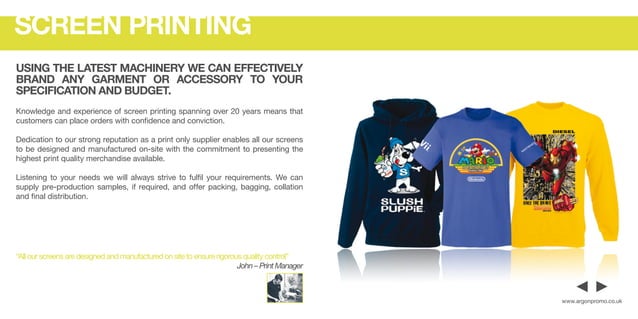 Argon brochure | PDF