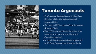 Toronto Argonauts | PPT