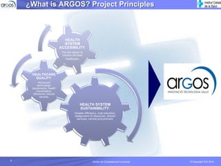 Argos Project in eHealth 2010 | PDF