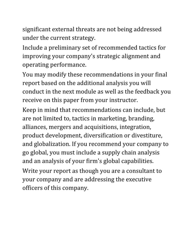 Argosy b6028-module-2-assignment-2-external-environmental-scan-target-new | PDF