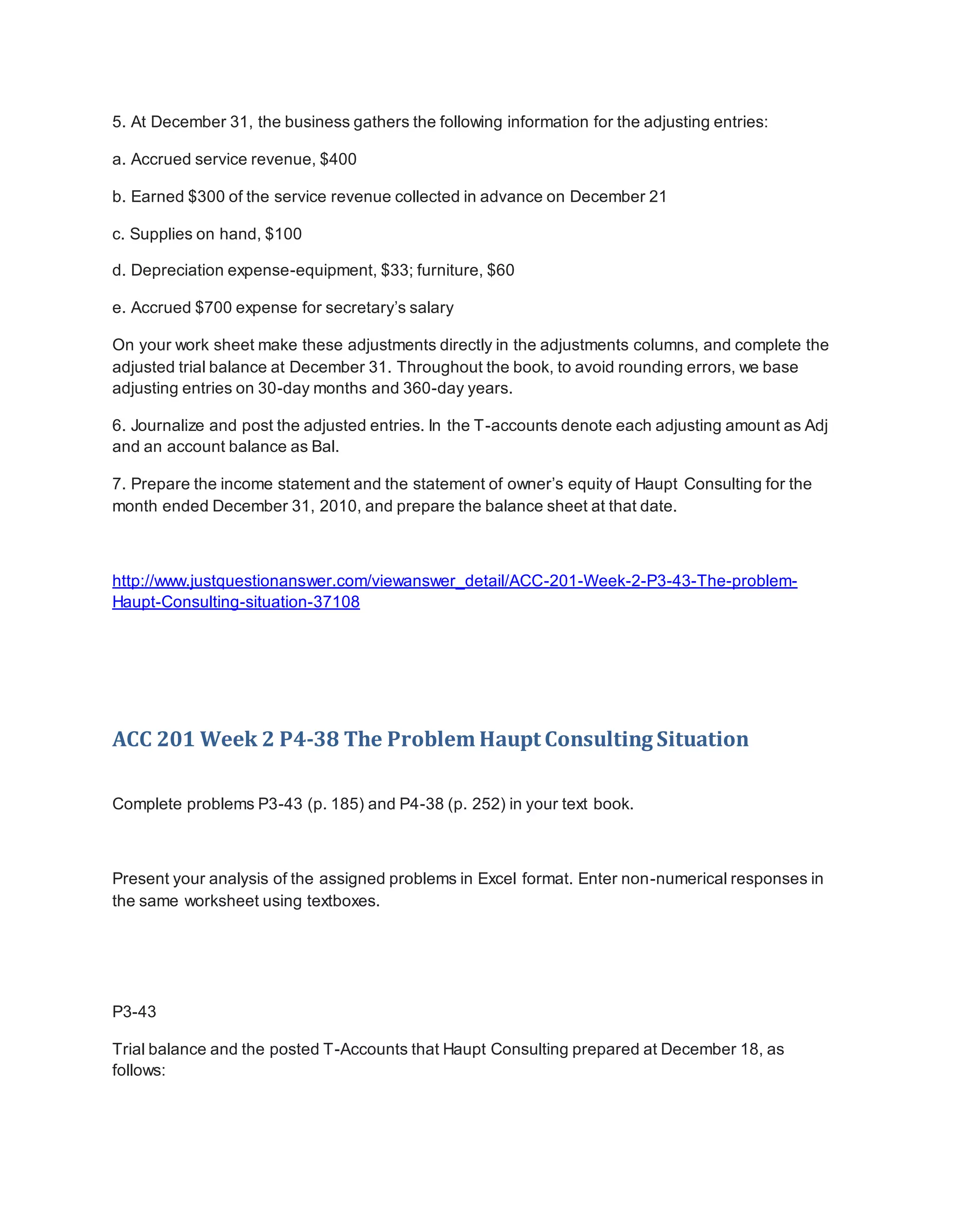 Argosy university acc 201 | DOCX