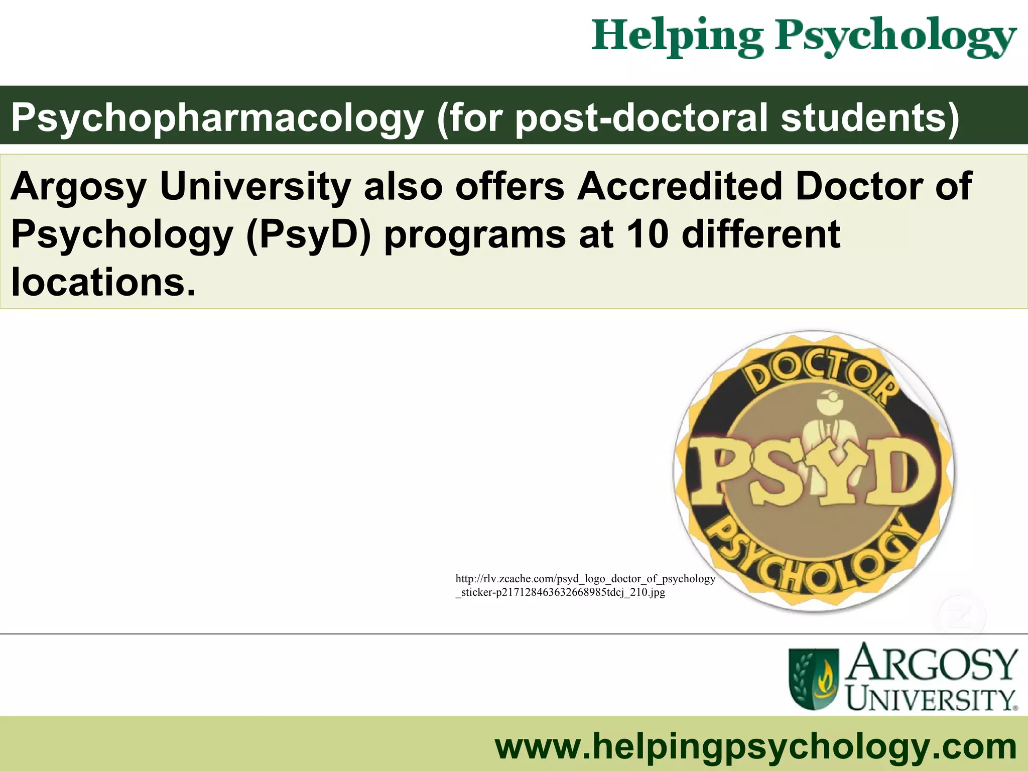 Argosy University Psychology Programs | PPT