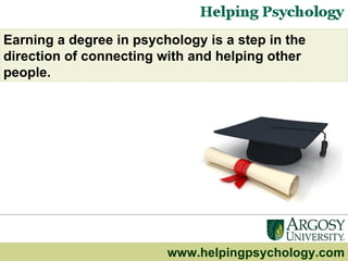 Argosy University Psychology Programs | PPT