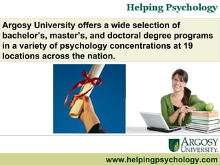 Argosy University Psychology Programs | PPT