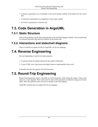 Argo uml | PDF