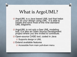 Argo uml | PPTX