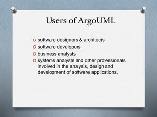Argo uml | PPTX