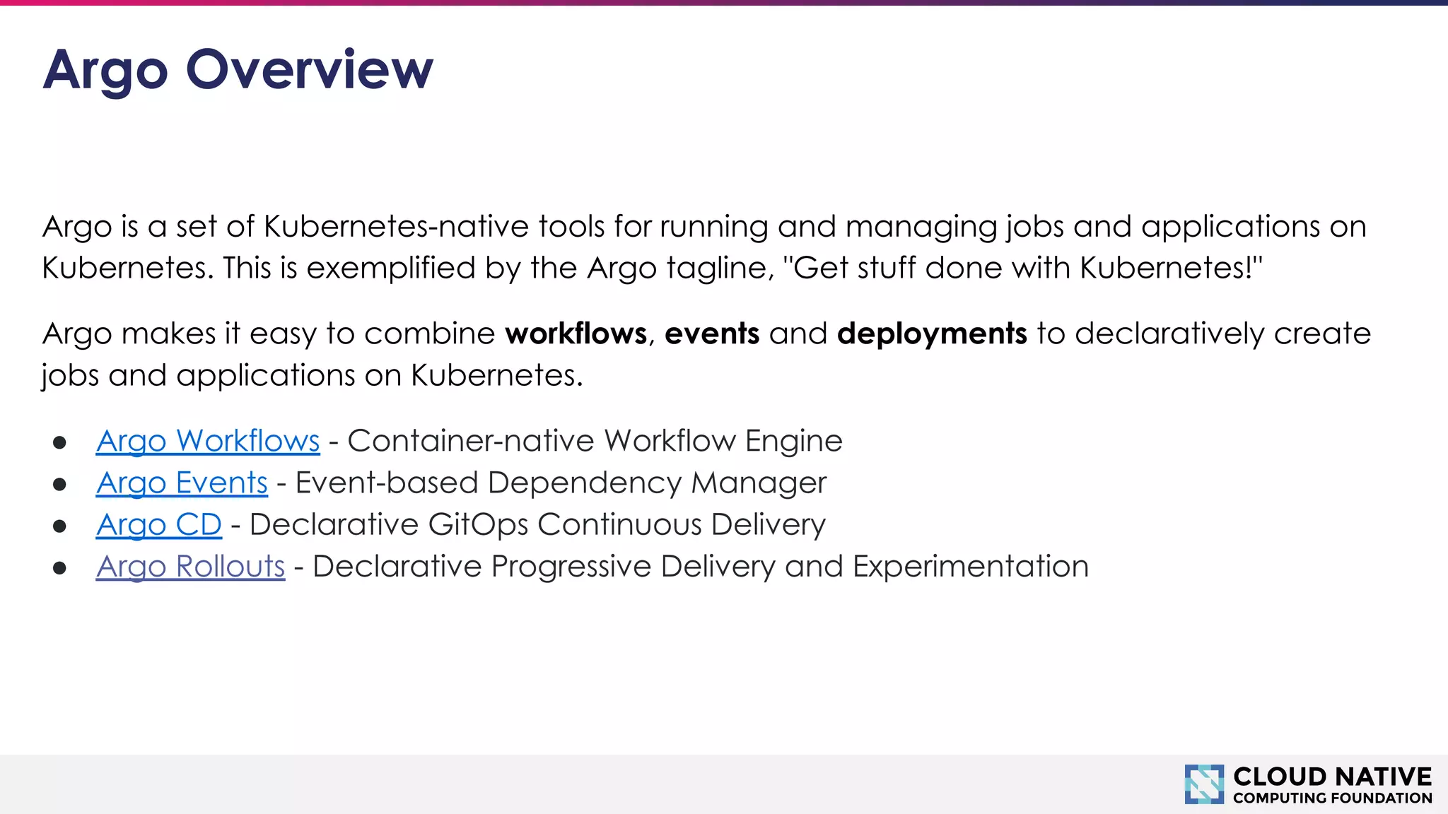 Argo Workflows 3.0, a detailed look at what’s new from the Argo Team | PDF