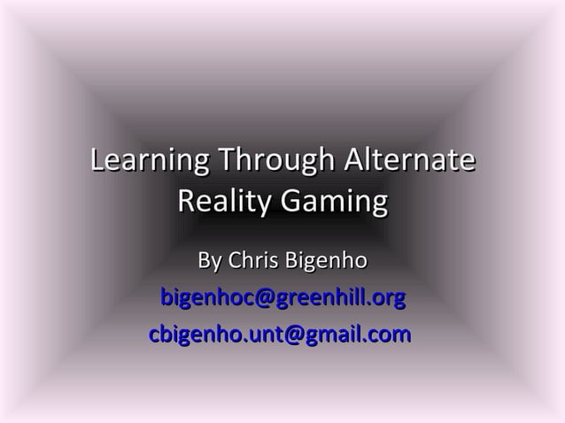 Arg Presentation For Classroom Live | PPT